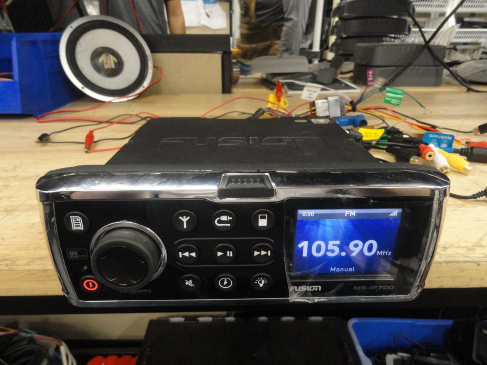 Fusion MS-IP700 Marine Stereo for iPod w/ Sun Cover - Free US Shipping ...
