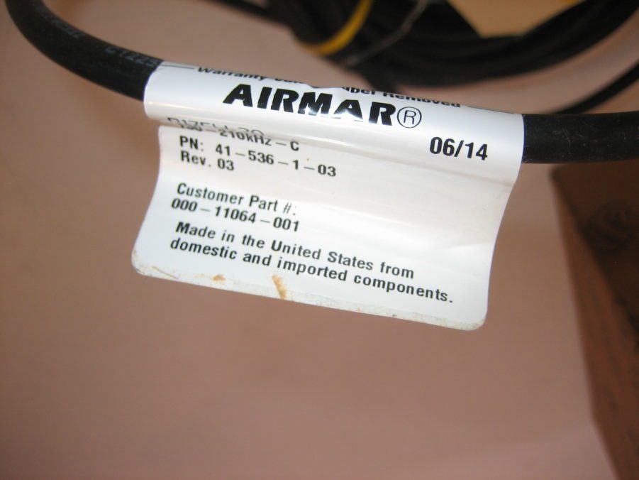 Airmar B175H-20 1kw Bronze CHIRP Transducer *NEW* Garmin Simrad ...