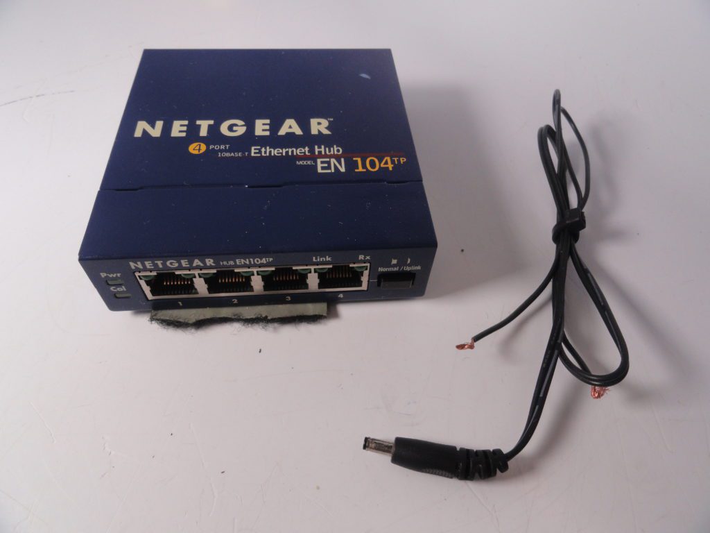 Netgear EN104TP 4-Port 10Base-T Ethernet Hub - Free US Shipping - Max ...