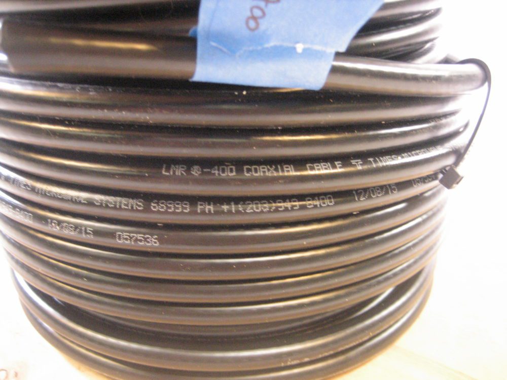 Times Microwave Systems LMR-400 *NEW 142ft.* Coaxial Cable - Max Marine ...