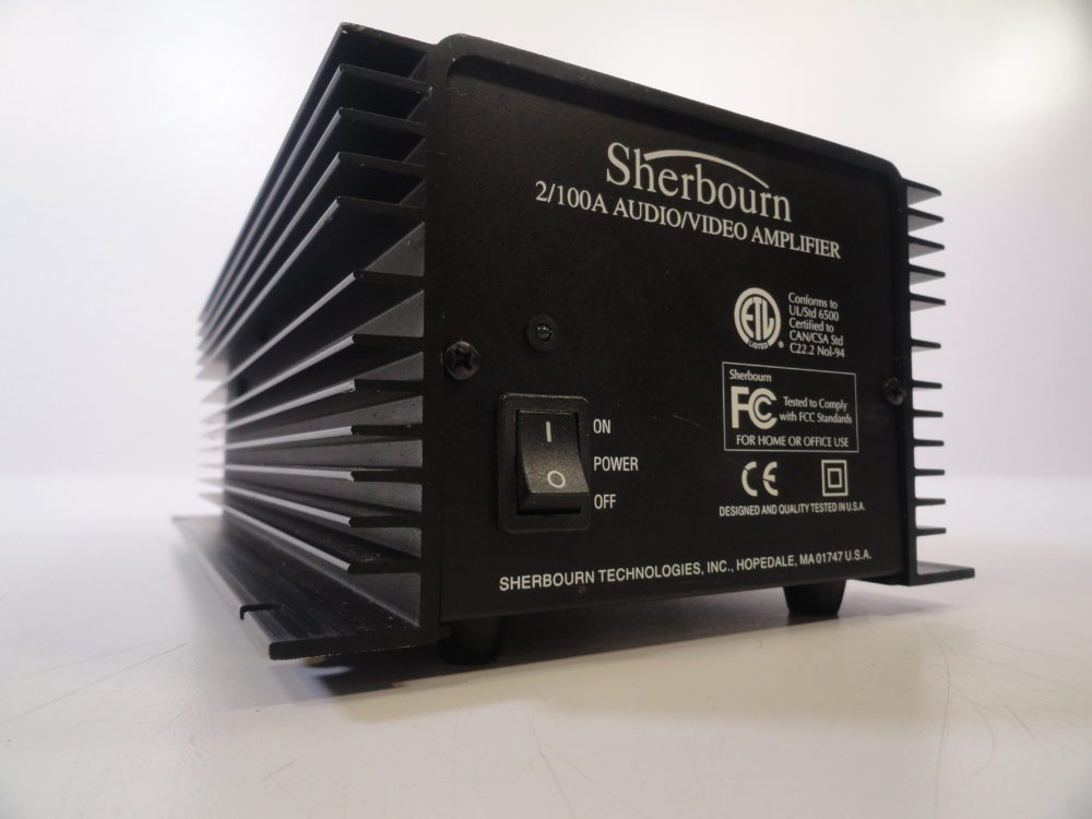 Sherbourn 2/100A Audio/Video Amplifier - Free US Shipping - Max Marine ...