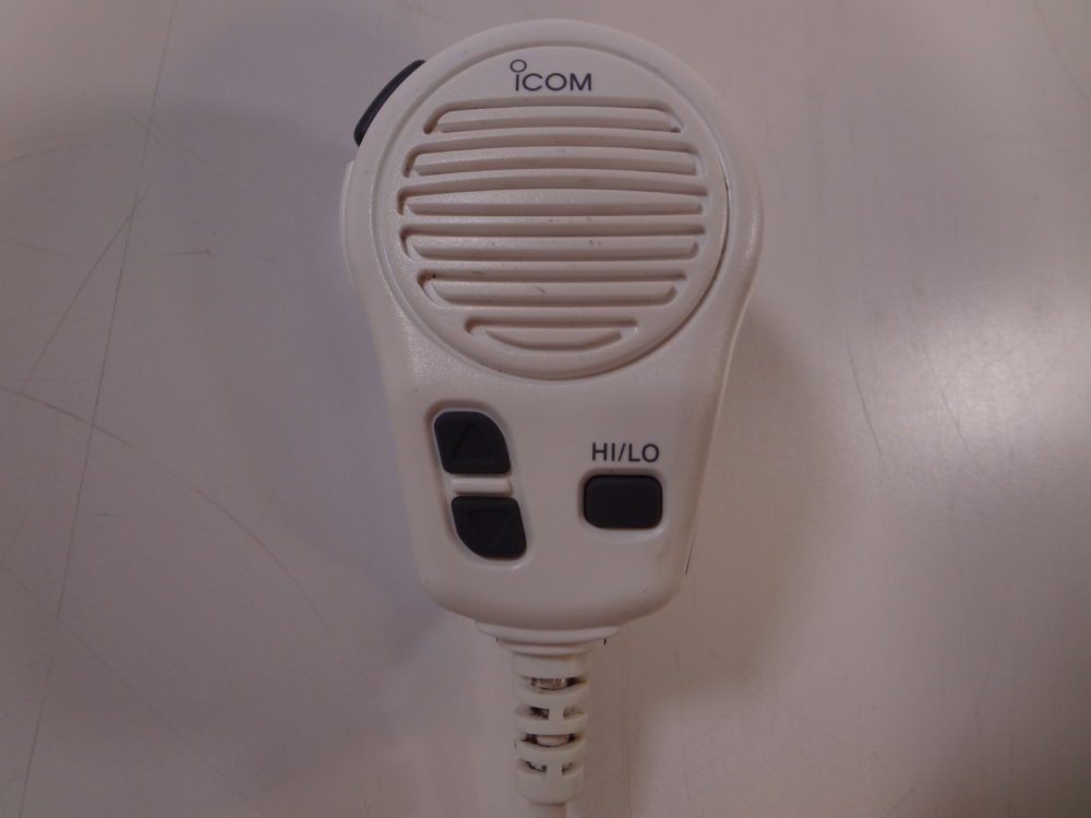 Icom IC-M412 Submersible VHF Marine Radio Transceiver Unit w/ HM-164SW ...