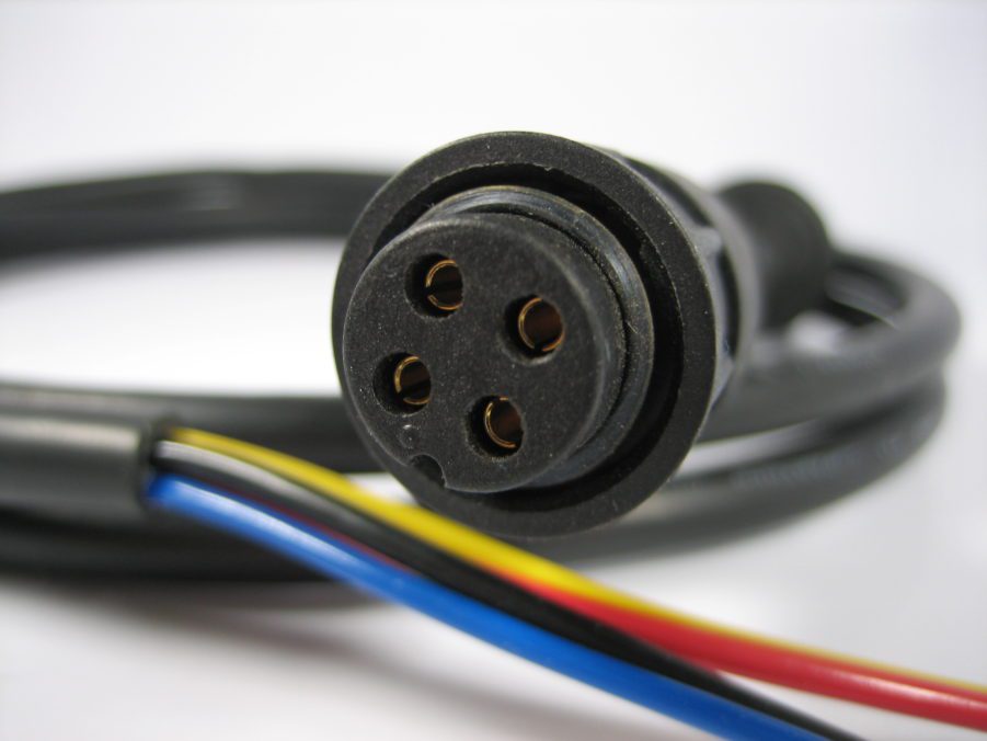 Simrad USED 032-0055-08 4 Pin Power Cable for NSS NSE LSS1 And Many ...