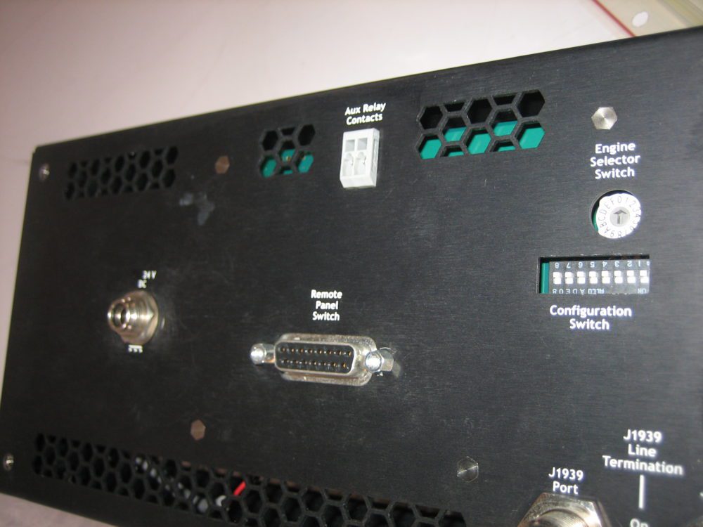 Oceanic Systems / Offshore 4161 J1939 NMEA2000 Glass Dual Multi Engine ...