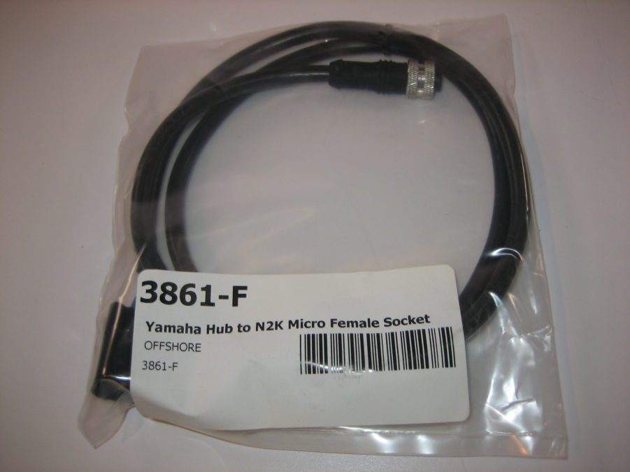 Yamaha Command Link Hub to NMEA 2000 Female Cable - NEW - 3861-F - Max ...