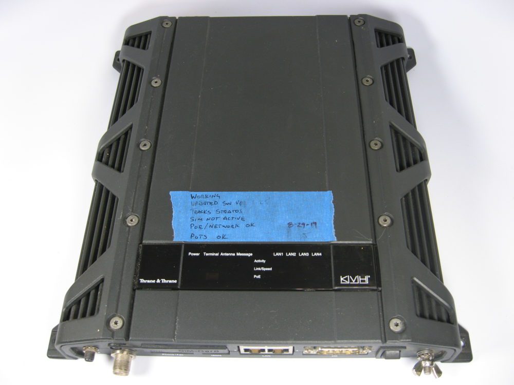 KVH TracPhone FB250 Inmarsat FleetBroadband Cobham Sailor TT3738A ...