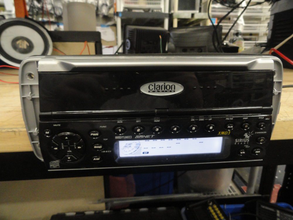 Clarion XMD3 AM/FM Marine CD Player - Free US Shipping - Max Marine ...