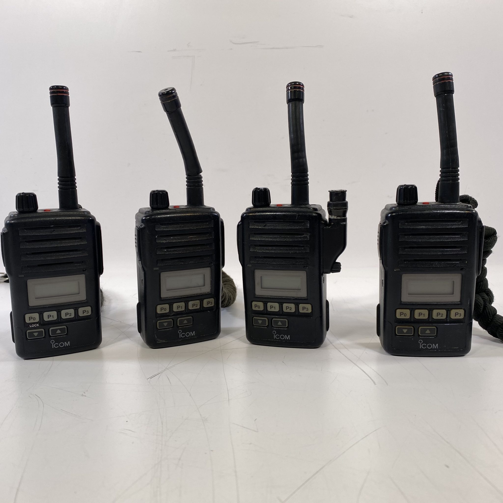 Icom IC-F60V BC-121N BC-119N UHF Handheld Two Way Radio Bundle TESTED ...
