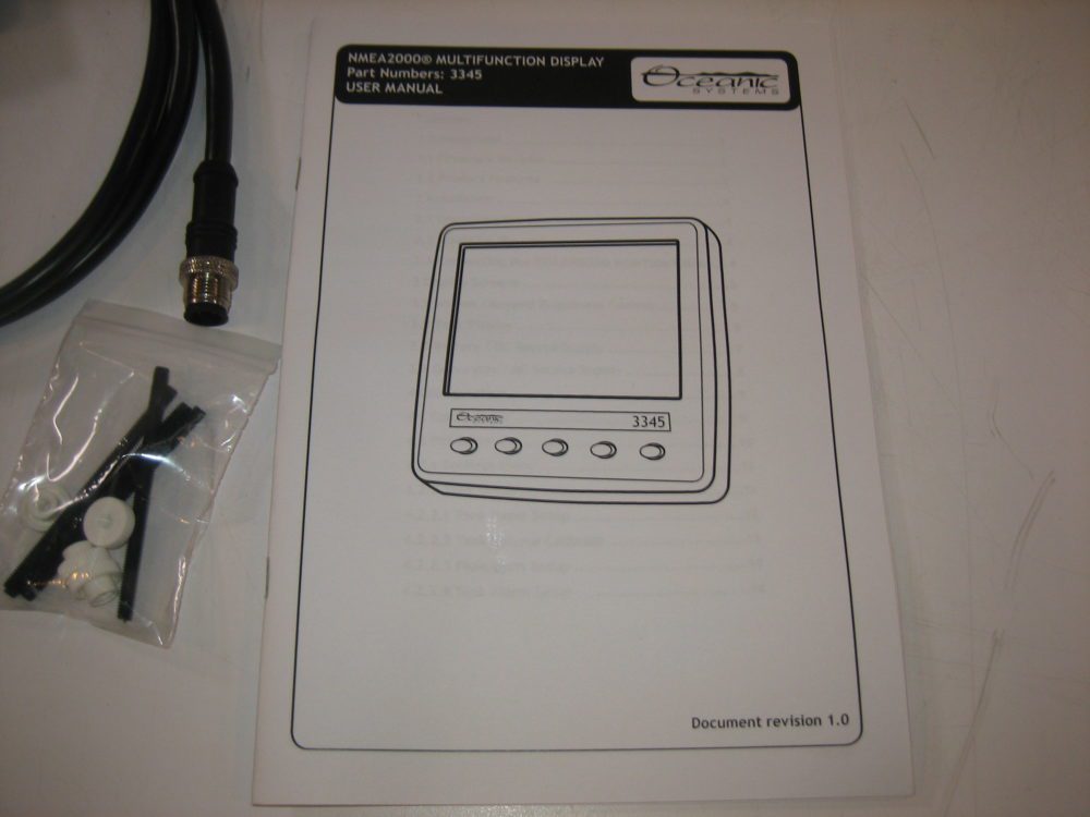 Oceanic/Offshore Systems 3345 NMEA 2000 Multi-Function Color Display ...