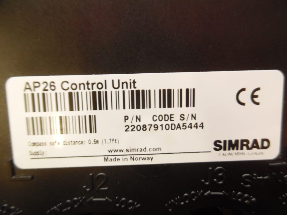 Simrad AP26 Autopilot Control Head 22087910 - Excel. Condition - 90 DAY ...