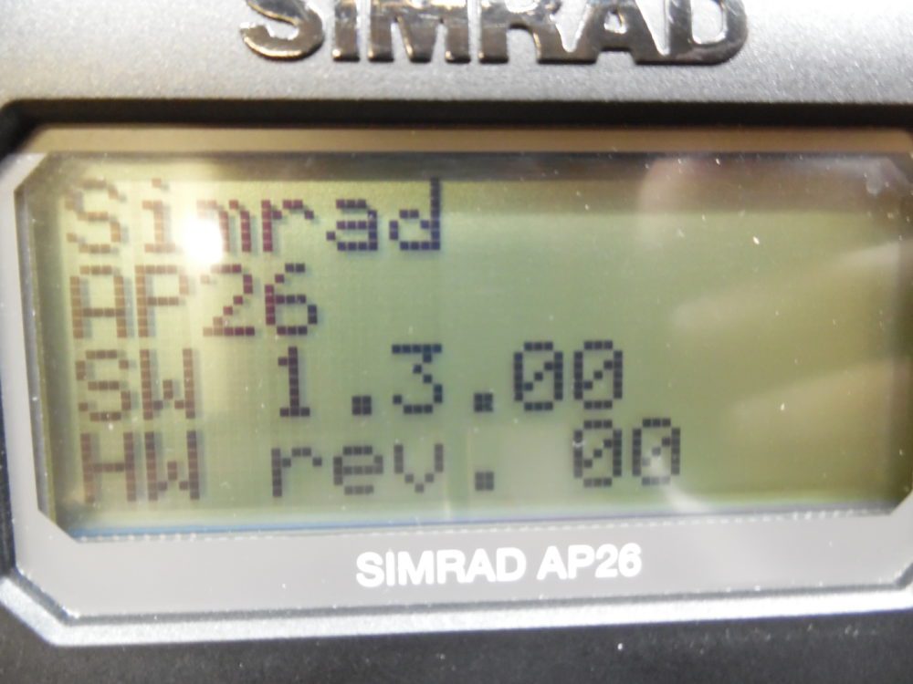 Simrad AP26 Autopilot Control Head 22087910 - Excel. Condition - 90 DAY ...