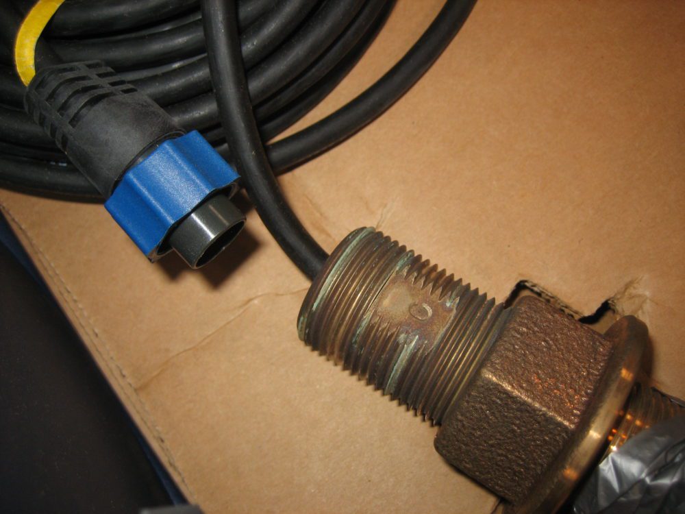 Airmar Lowrance Simrad B258-BL 1000w 1kw Thru-Hull Bronze Transducer w ...