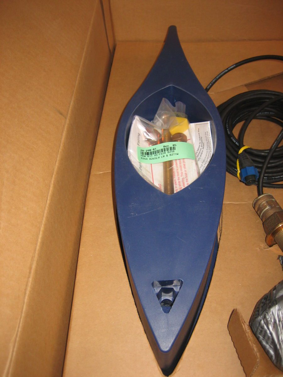 Airmar Lowrance Simrad B258-BL 1000w 1kw Thru-Hull Bronze Transducer w ...