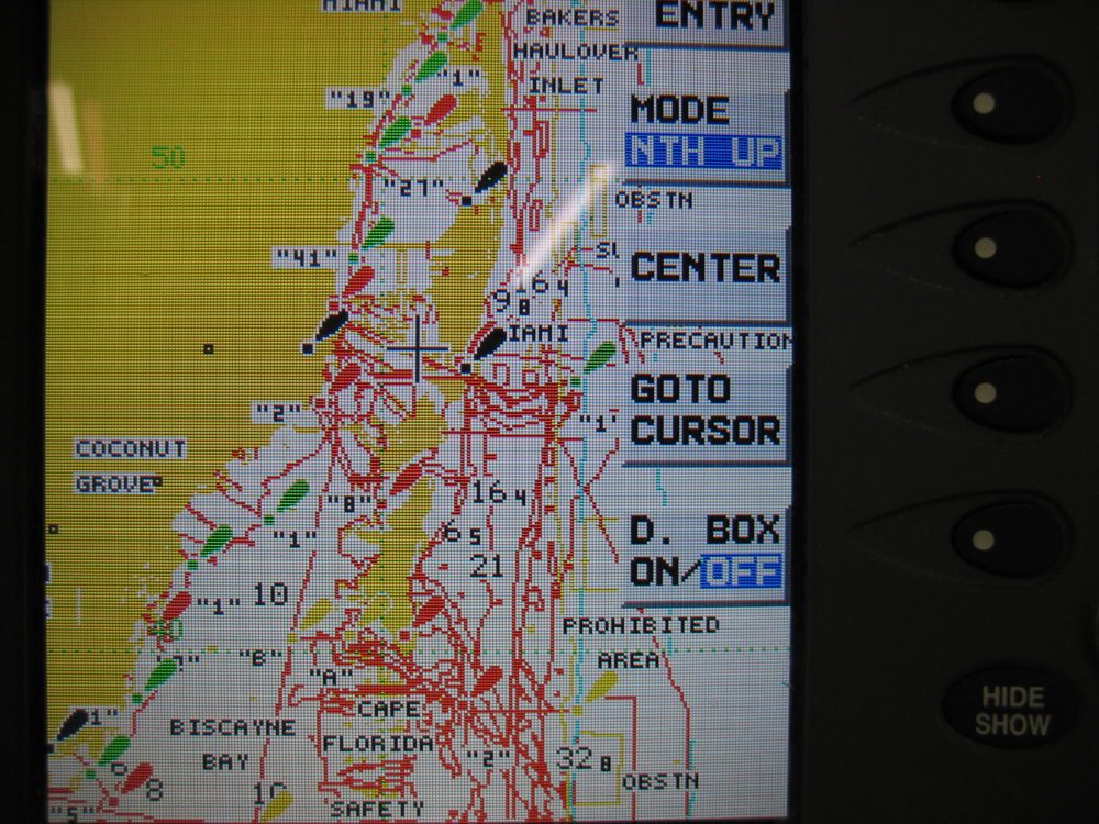 Navionics Classic NavChart Card South Florida US603T32 DEC 2000 - Max ...
