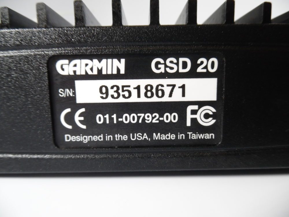 Garmin GSD20 Sounder Module + 30 Foot Power Cable - Tested Working ...