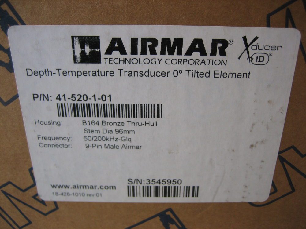 Airmar Garmin 1kw 1000w 0 Degree B164-0-8G Transducer *NEW BLEM STOCK ...