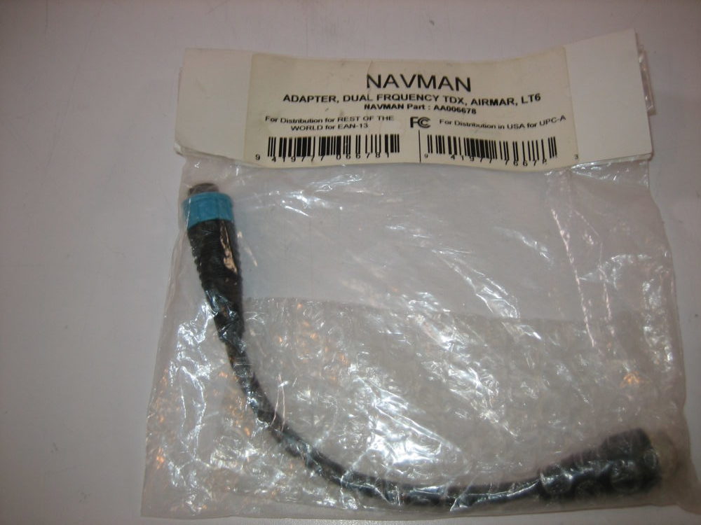 Northstar Navman Simrad 6-pin to Fuji 8-Pin Transducer Adapter Cable ...