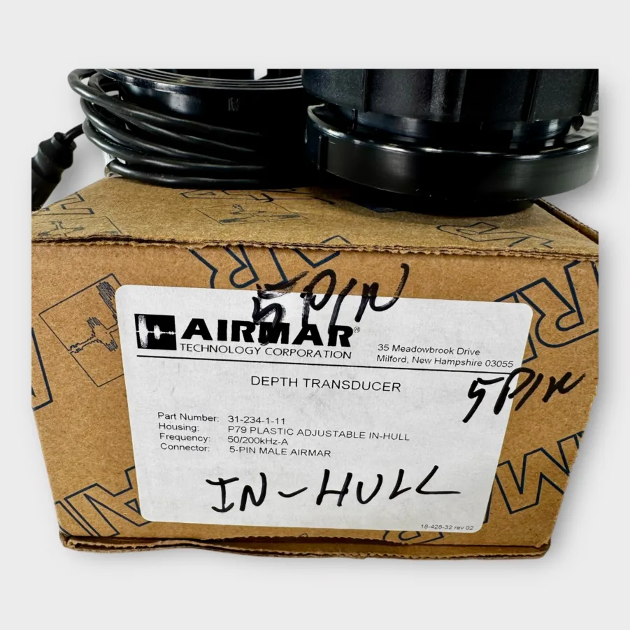 Airmar/Garmin P79-6G In-Hull Mount Adjustable Dead Rise Transducer 6 ...