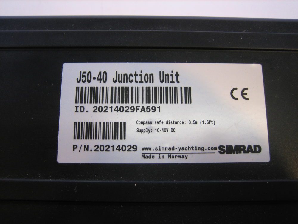 Simrad/Robertson J50-40/PN-20214029 Boat Autopilot Course Computer - For AP50 - Max Marine ...