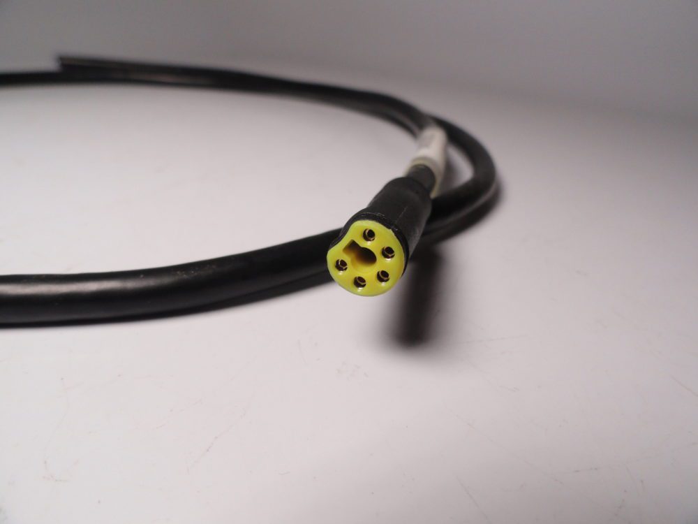 Simrad - Simnet 24005837 - Data Cable - Yellow 5 Pin Plug w/ Cut end ...