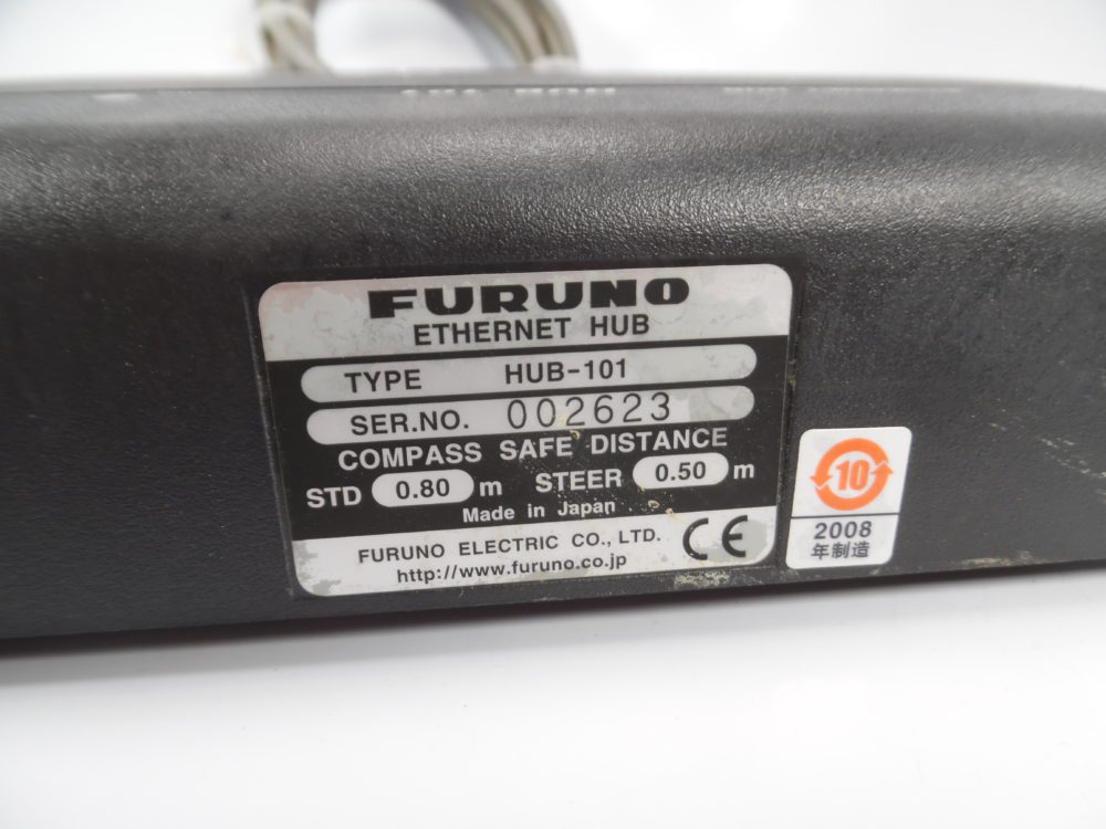 Furuno - HUB-101 Ethernet Switch Hub for Navnet 3D TZ Ethernet - Bench ...