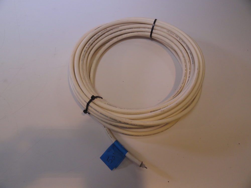 Berkshire E24340 RG213/U Coax Cable - White - 50 Feet (50ft. 50') - Max ...