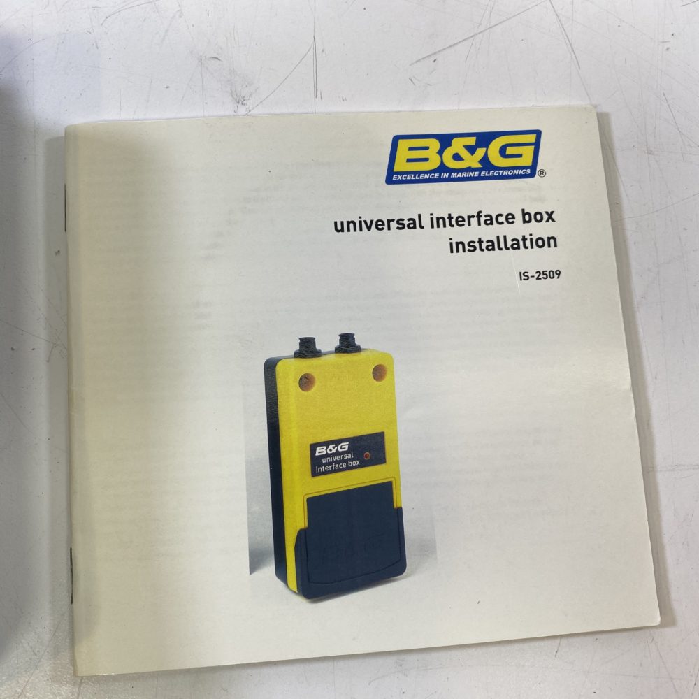 B&G H1000 Universal Interface Box - Good Condition - Max Marine Electronics