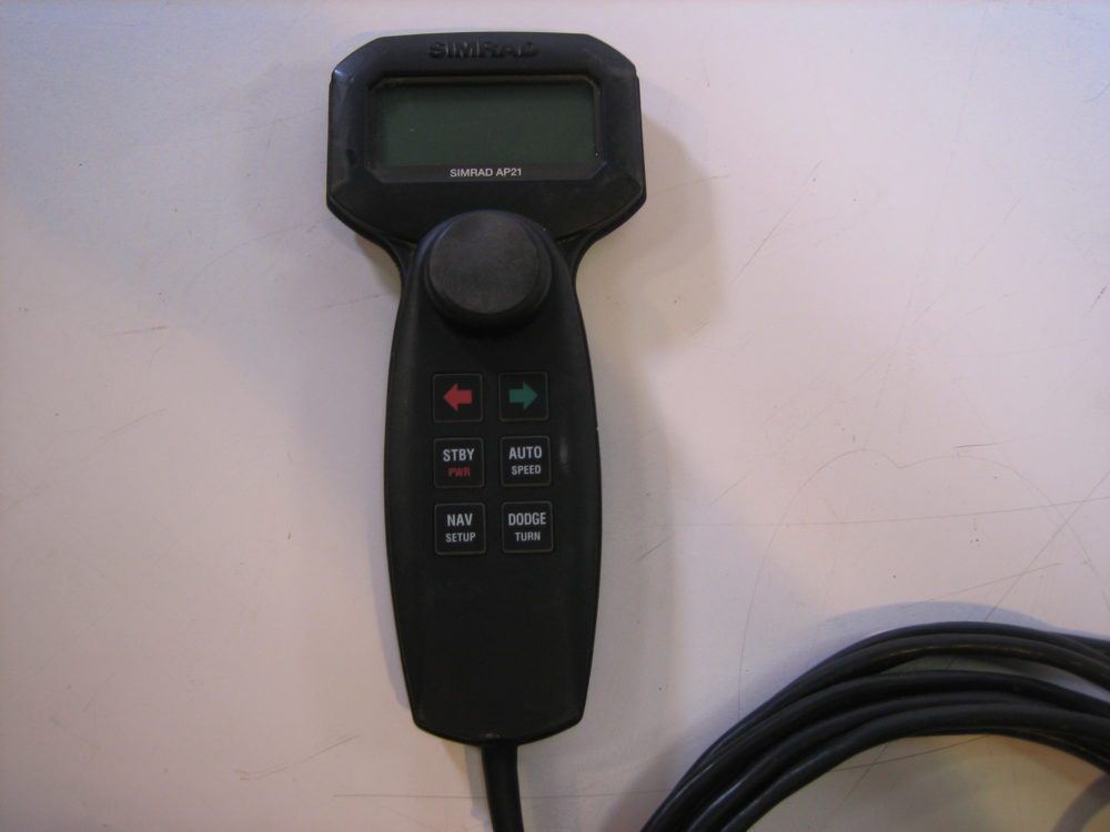 Simrad AP21-PN22086268- Boat Handheld Autopilot Control Head- Tested ...
