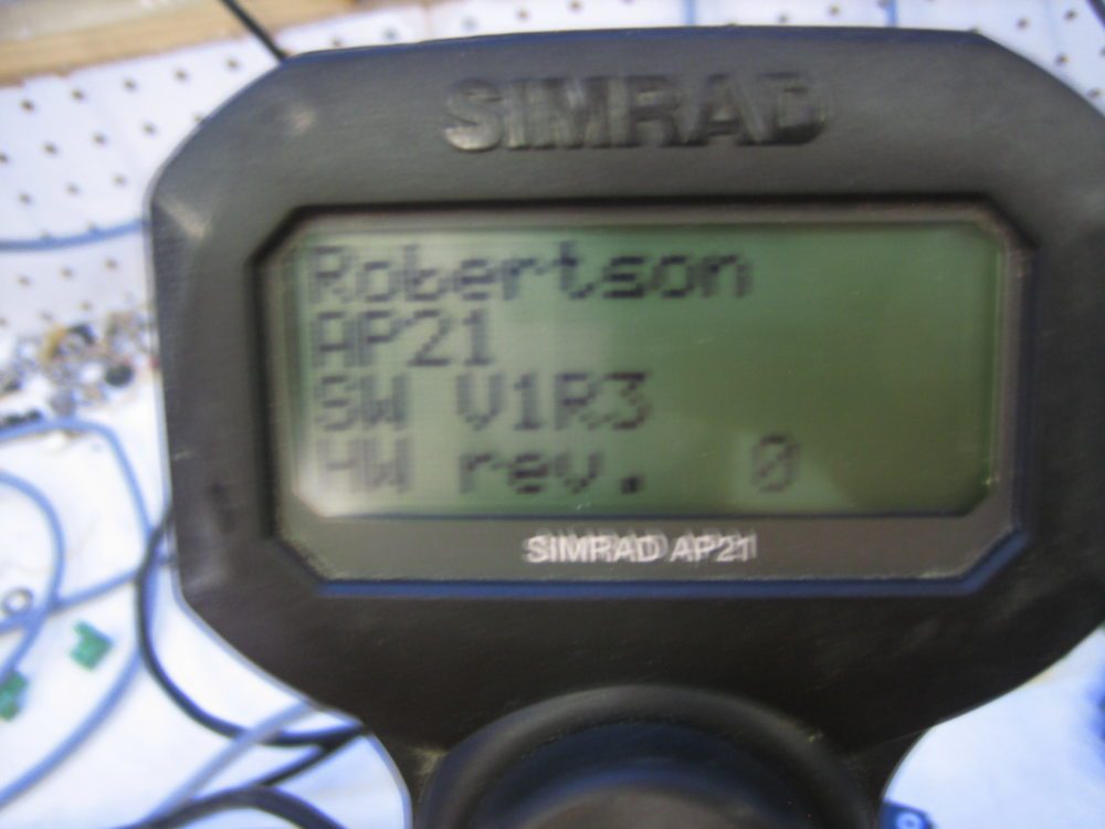 Simrad AP21-PN22086268- Boat Handheld Autopilot Control Head- Tested ...