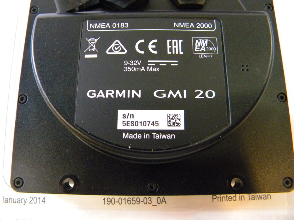 Garmin GMI20 Color Marine NMEA2k Instrument 010-01140-00 - Factory ...