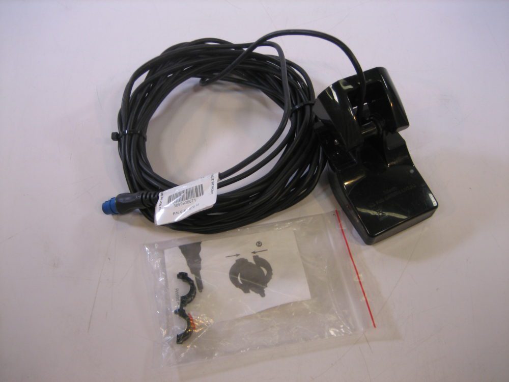Garmin 010-10272-10 TRANSOM MOUNT DEPTH/TEMPERATURE TRANSDUCER 200/50 ...
