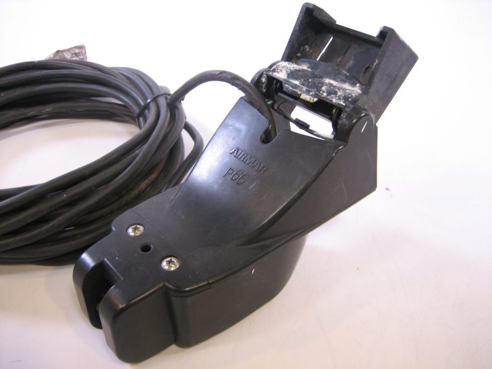 Raymarine E66054 P66 Triducer Transom Mount Transducer 50/200khz ...