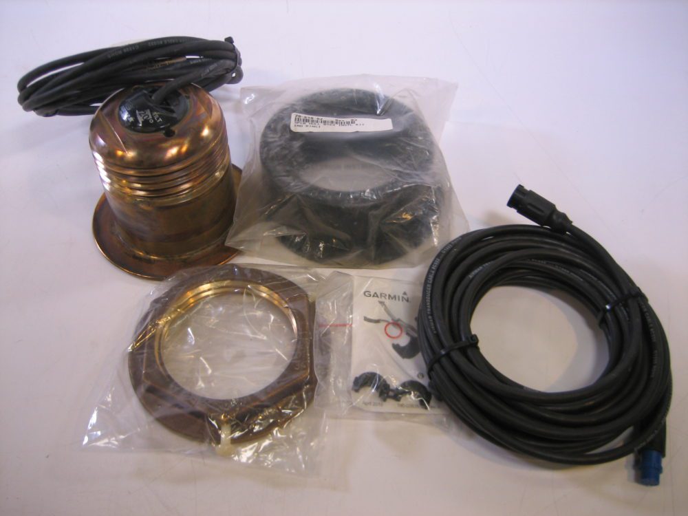 Airmar Garmin B164-20-8G Bronze 8 Pin Blue Transducer TESTED - Fits GSD ...