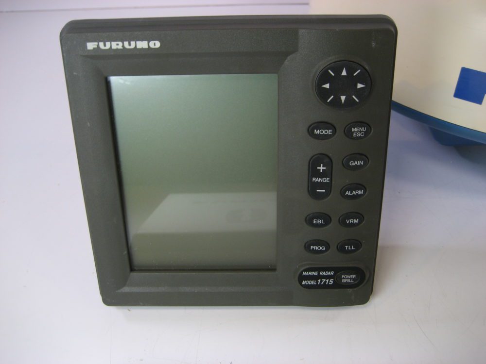 Furuno 1715 2.2kW Radar Dome System 7" Display - Fully Tested - Max ...