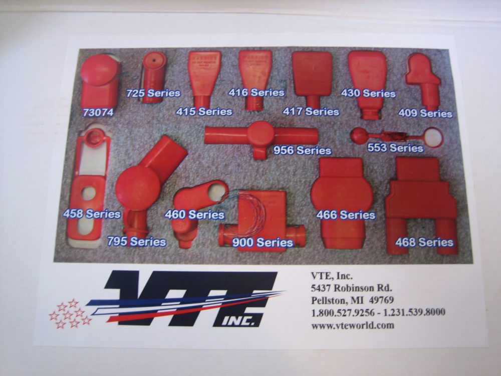 VTE 15 Piece Terminal Insulator Kit Red/Pos - Max Marine Electronics
