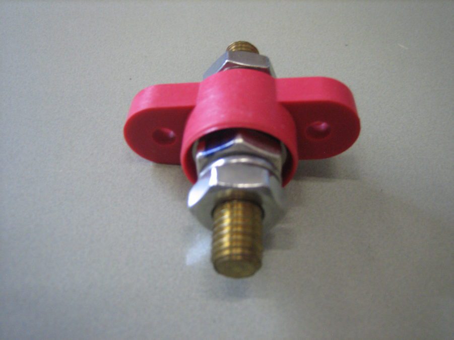 VTE pn77237N02 Marine Grade Single Point Pass Thru Power Post - Max ...