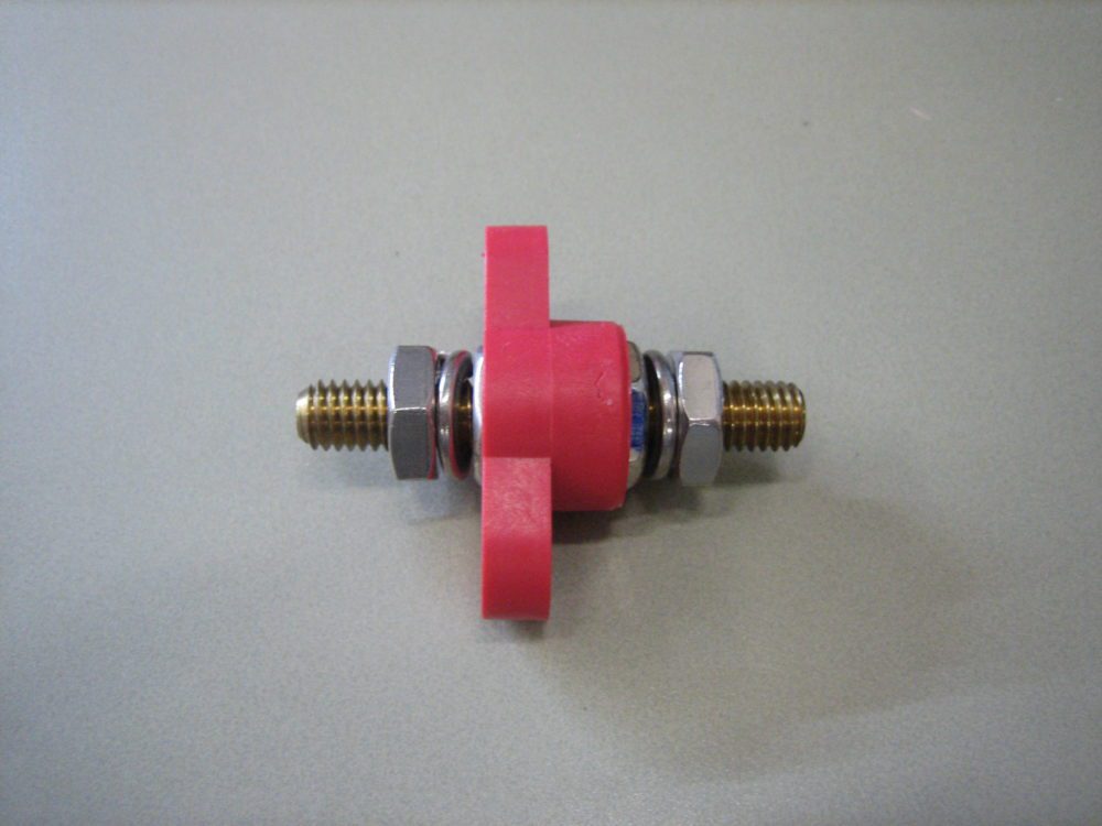 VTE pn77237N02 Marine Grade Single Point Pass Thru Power Post - Max ...