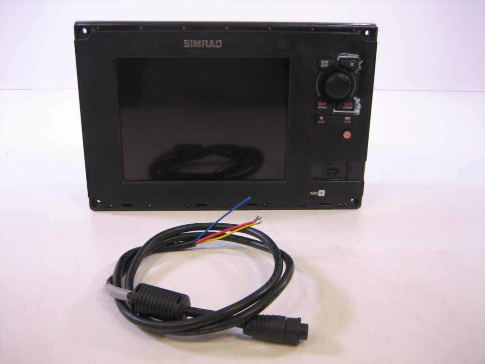 Simrad NSS8 Amer MFD Display+Power Cable-Tested Working Cond - Max ...