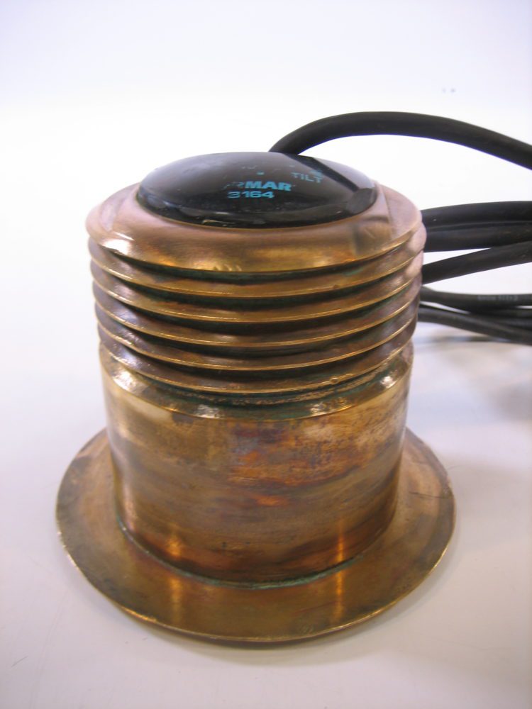 Airmar Garmin B164-12-8G Bronze 8 Pin Blue Transducer TESTED - Fits GSD ...