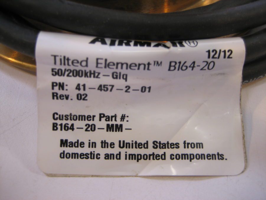 Airmar Furuno 1kw B164-20-10F *NEW BLEM STK* 20 Degree Tilted Element ...