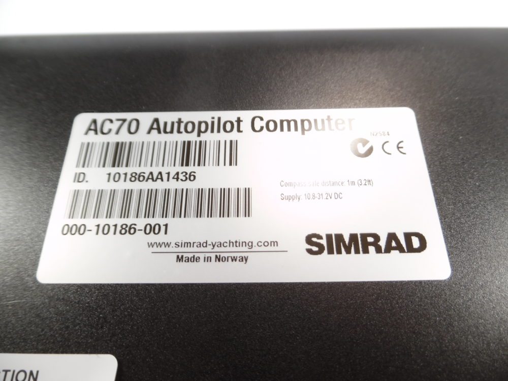 Simrad Autopilot Computer 000-10186-001 AC70 POWER ON TEST/N2K COMMS ...