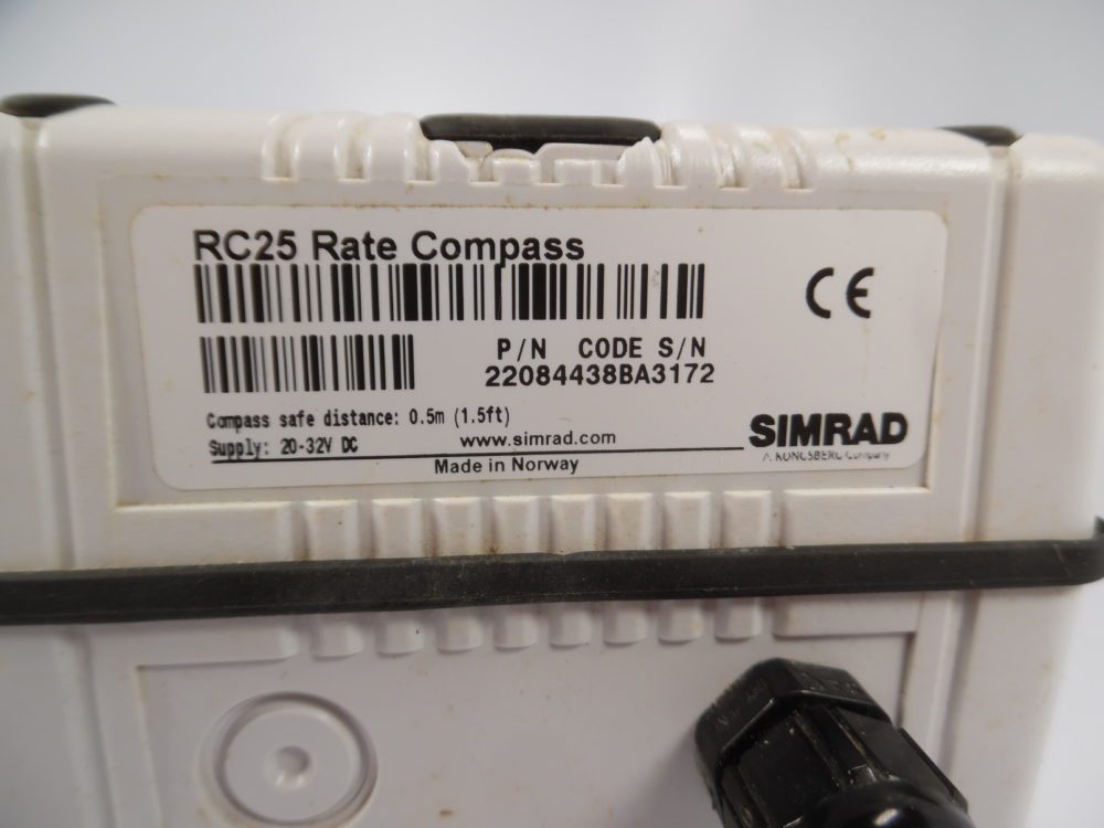 Simrad RC25 Rate Compass for AP20 AP21 AP22 etc Sub for RFC-35R WORKING ...