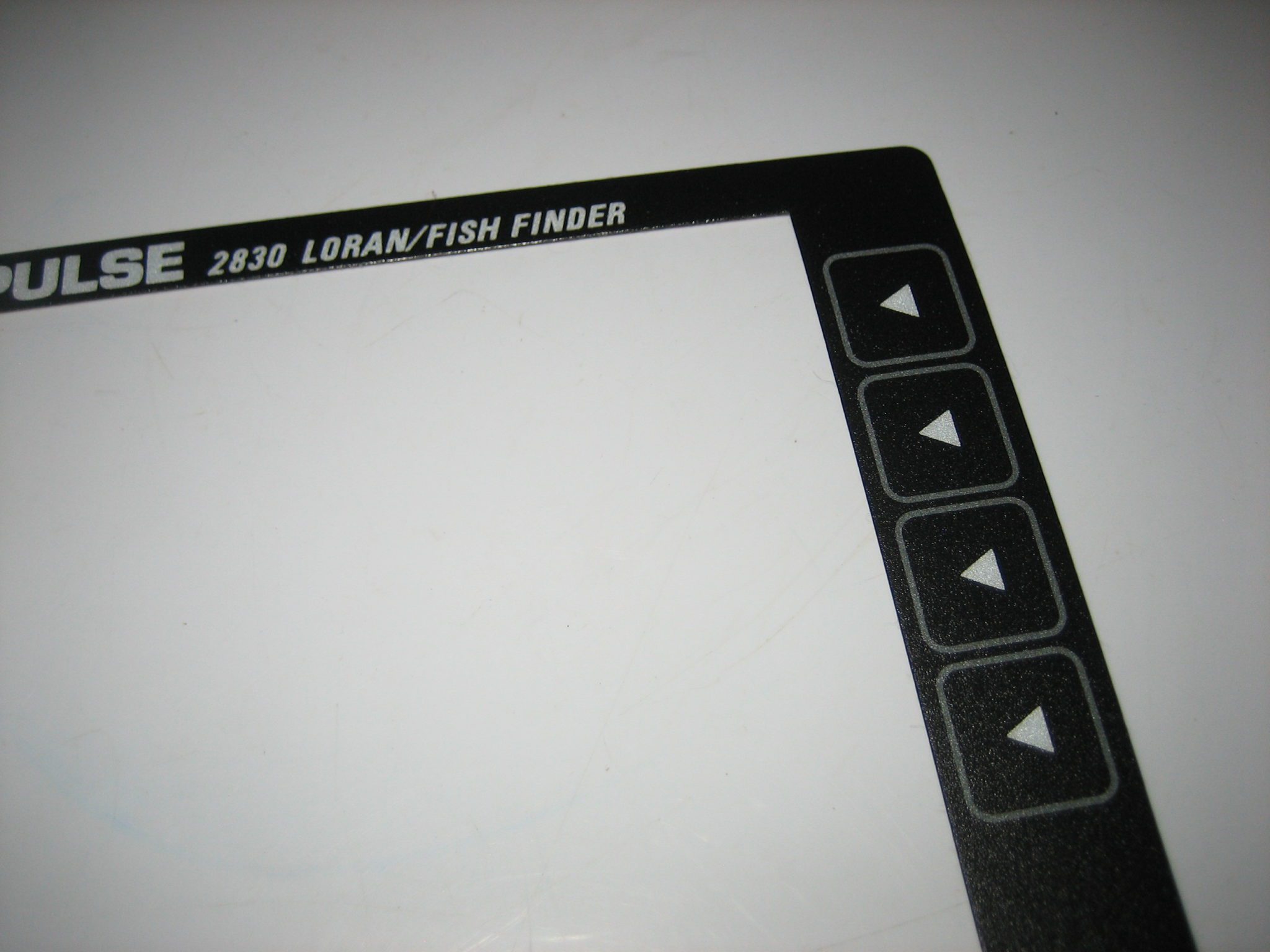 Impulse *NEW* 2830 Loran Fish Finder Front Vinyl Keyboard Keypad ...