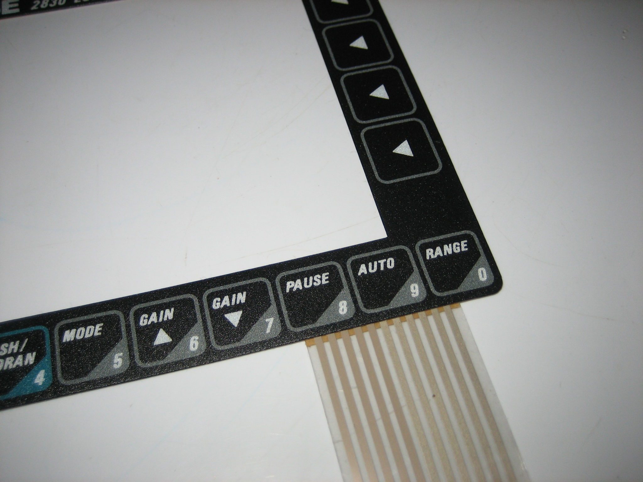 Impulse *NEW* 2830 Loran Fish Finder Front Vinyl Keyboard Keypad ...