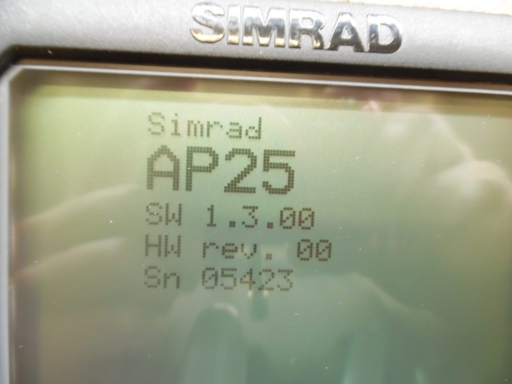 Simrad AP25 Autopilot Control Head - 22087811 Excel. Condition - Tested ...