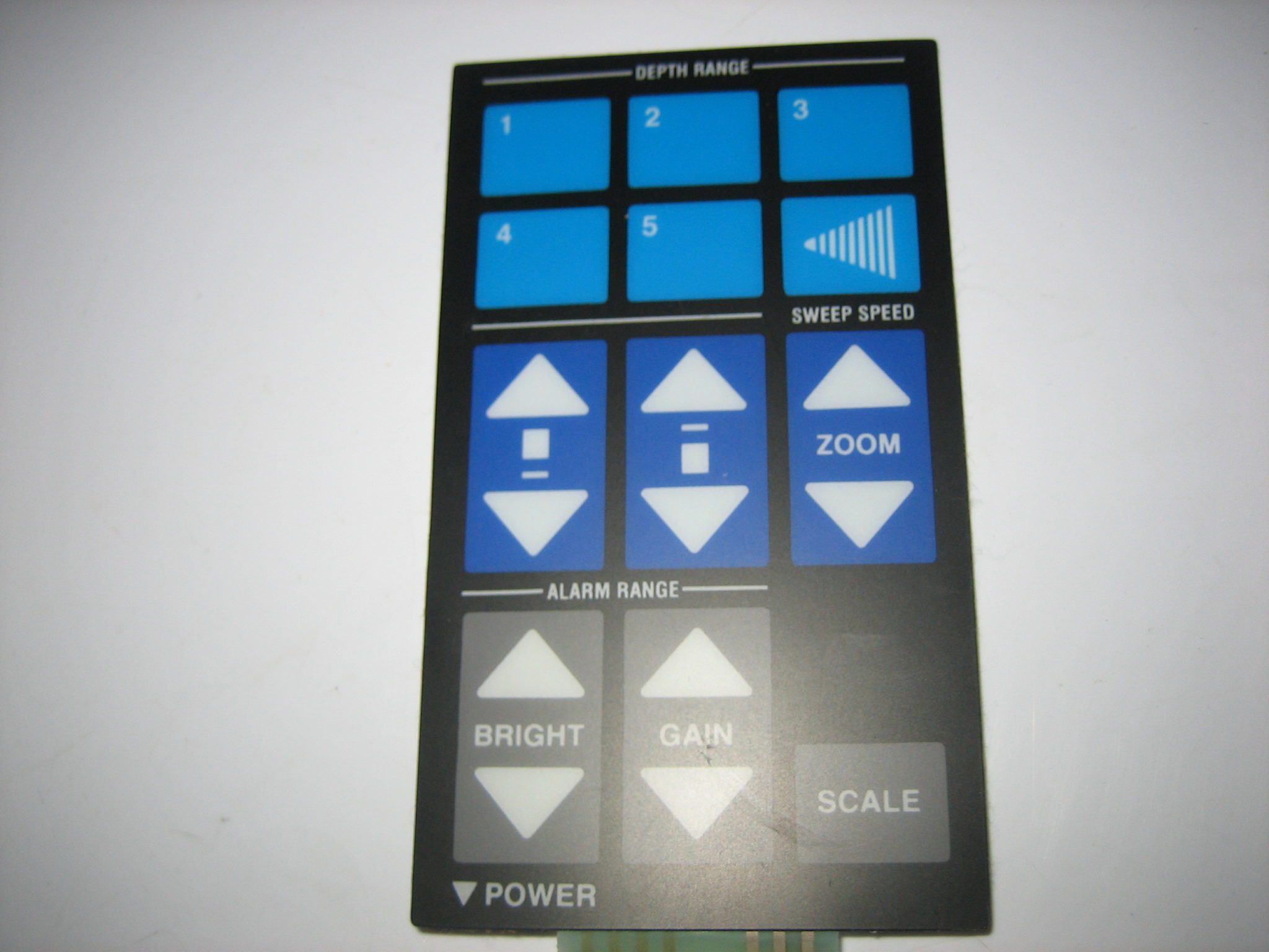 Ray Jefferson Telescan 480 Front Vinyl Keyboard Keypad Overlay Buttons ...