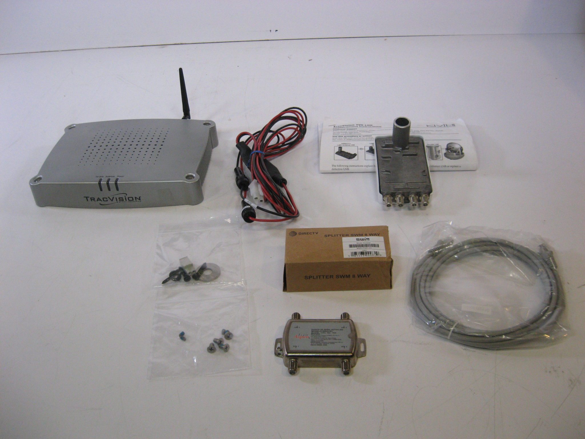 KVH TV Hub B 01-0380-02 W/O SWM/Destacker for Linear TV Systems