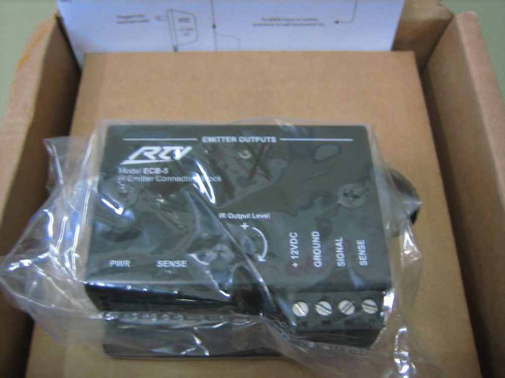 RTI ECB-5 IR Emitter Connecting Block - New Open Box - Max Marine Electronics