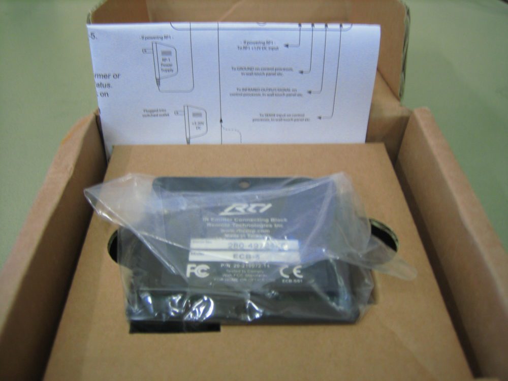 RTI ECB-5 IR Emitter Connecting Block - New Open Box - Max Marine Electronics