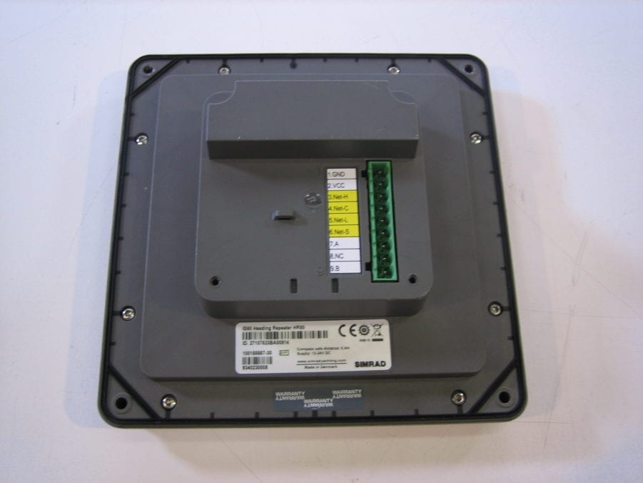 Simrad IS80 - Heading Repeater HR80 - 27107523 -Used - Simnet - Max ...